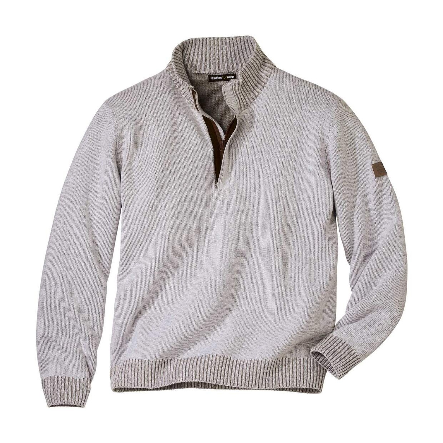 Atlas For Men Mens Stylish Knitted Marl Sweater - Walmart.com