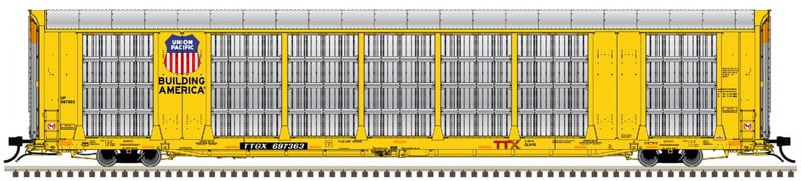 Atlas HO Scale Gunderson Multi-Max Enclosed Auto Rack Union Pacific ...