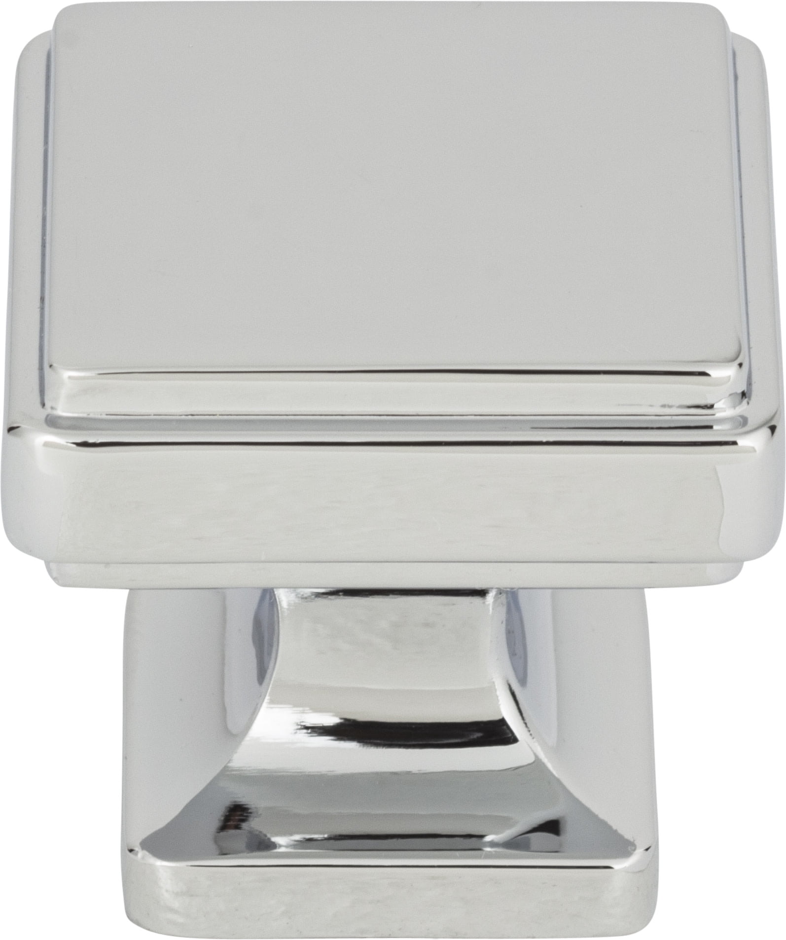 Atlas Homewares A201 Kate 1-1/4" Square Cabinet Knob - Chrome - Walmart.com