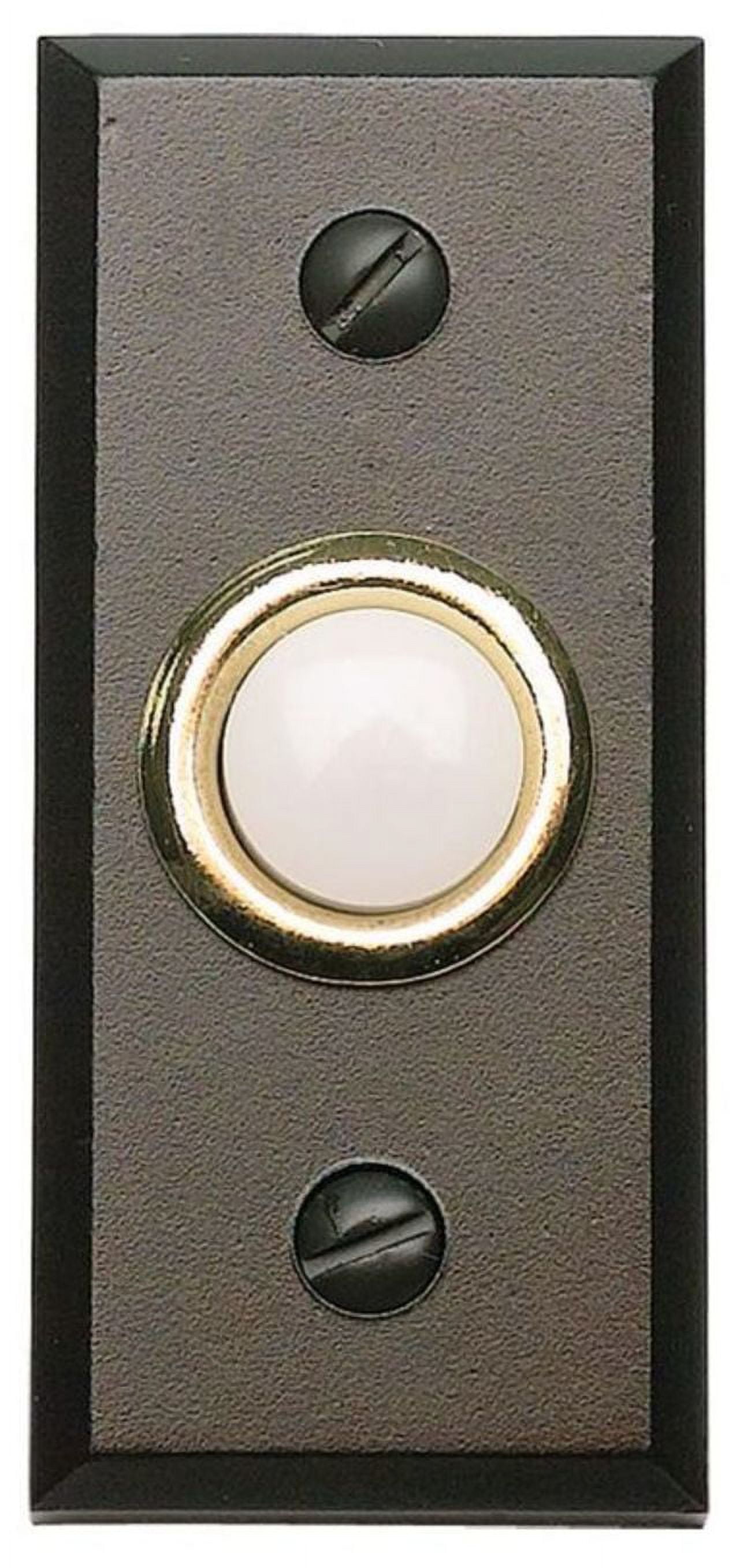 Atlas Homewares Db644 Mission 3" Lighted Button Doorbell - Bronze ...