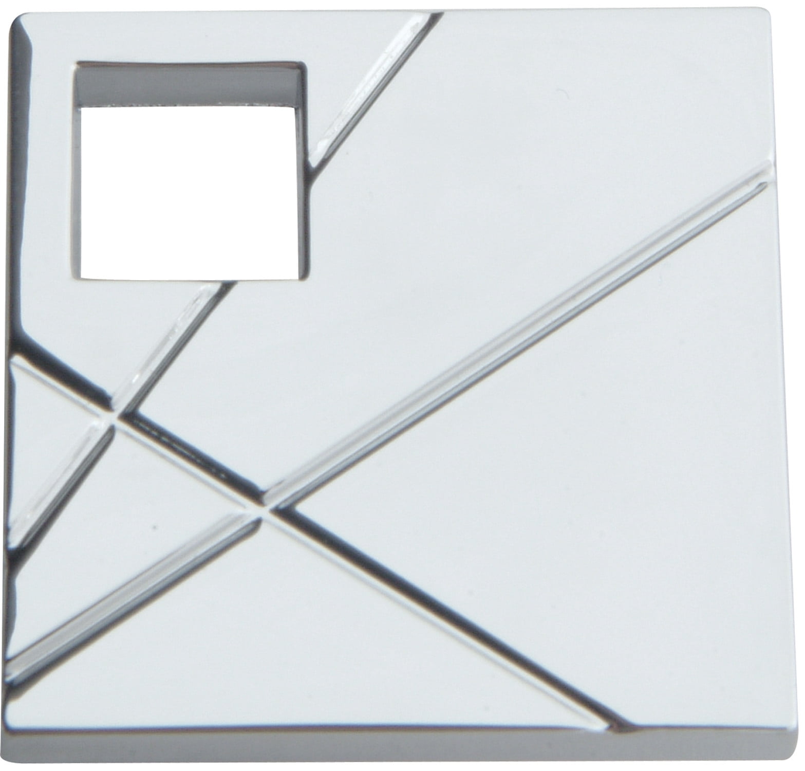 Atlas Homewares 251R Modernist 1-1/2" Square Cabinet Knob - Chrome ...