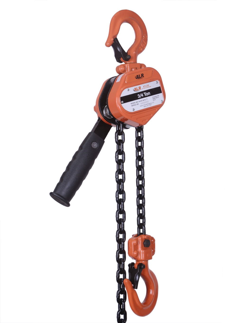 Atlas Lifting And Rigging Alch 3/4 Ton Compact Lever Hoist 1650 Lbs 5 ...
