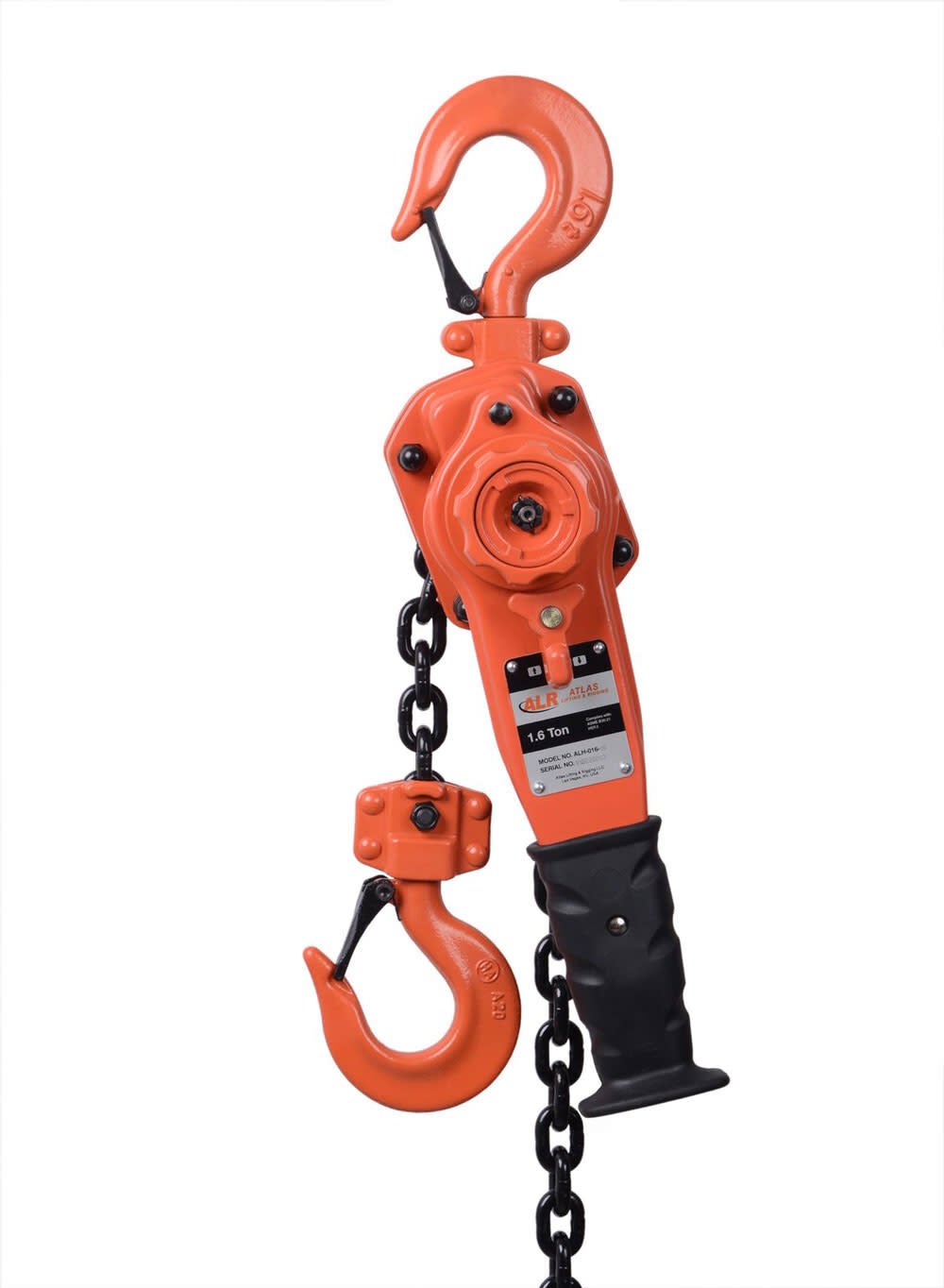 Atlas Lifting And Rigging Alh 1-1/2 Ton Lever Chain Hoist 15 Ft. Chain ...