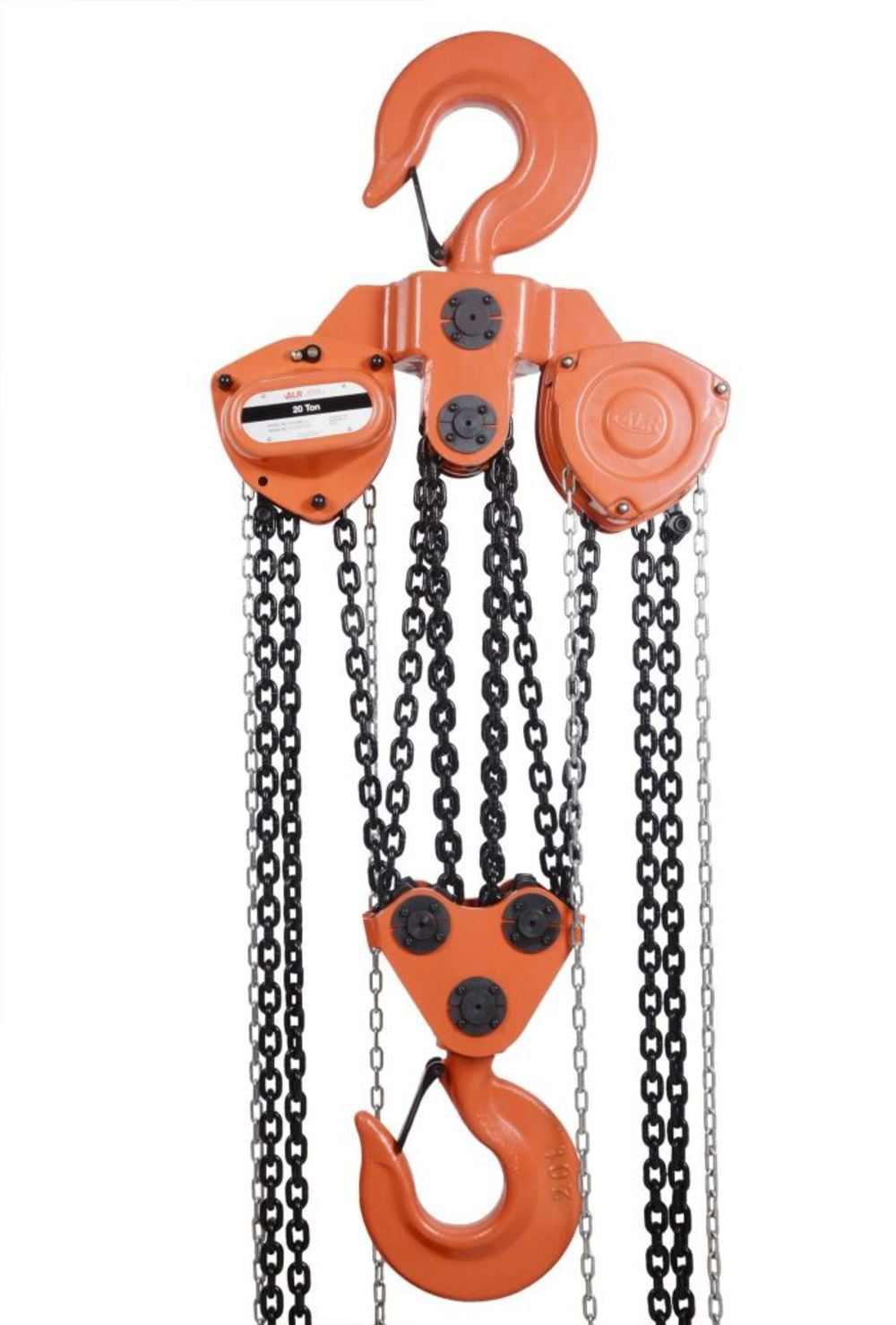 Atlas Lifting And Rigging Ach 20 Ton Chain Hoist 10 Ft. Lift With ...