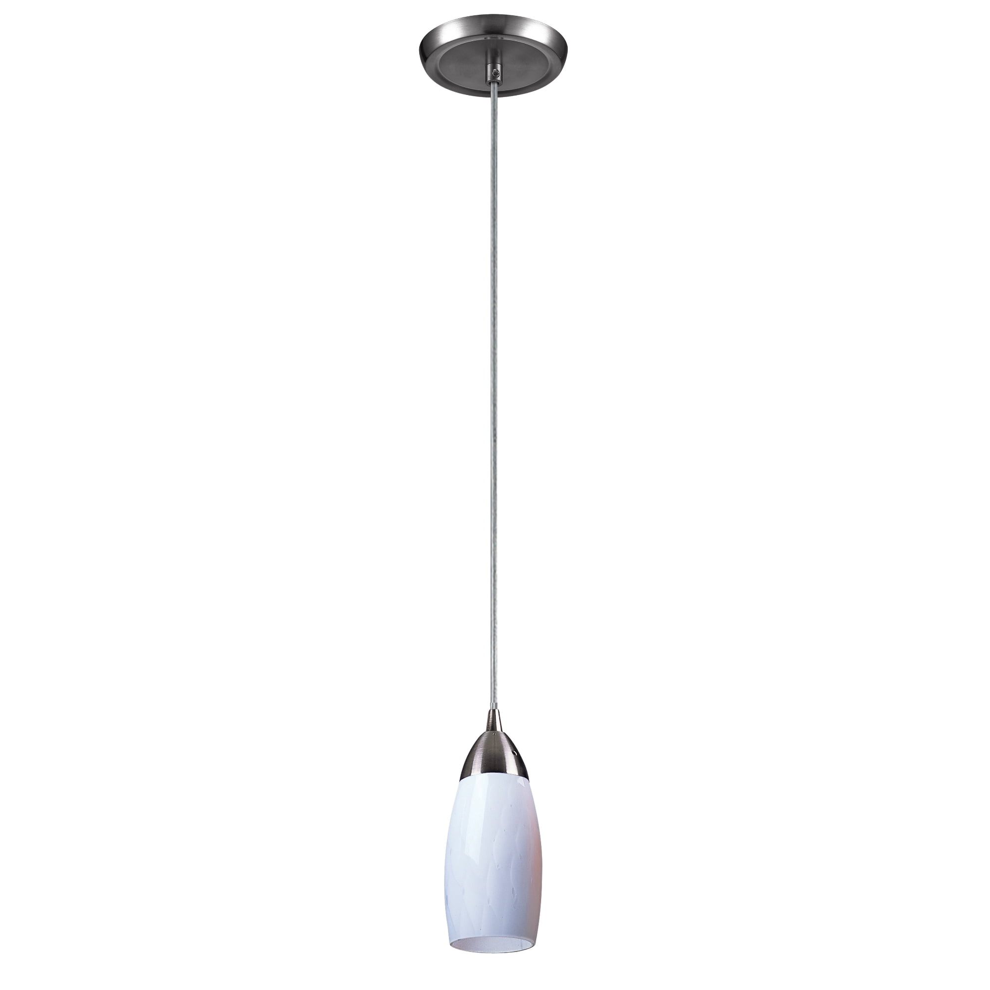 Atlas Lighting and Home 1-Light Hanging Mini Pendant Ceiling Light ...