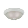 Atlas Lighting and Home 3-Light Flush Mount Ceiling Light Fixture - 15 ...