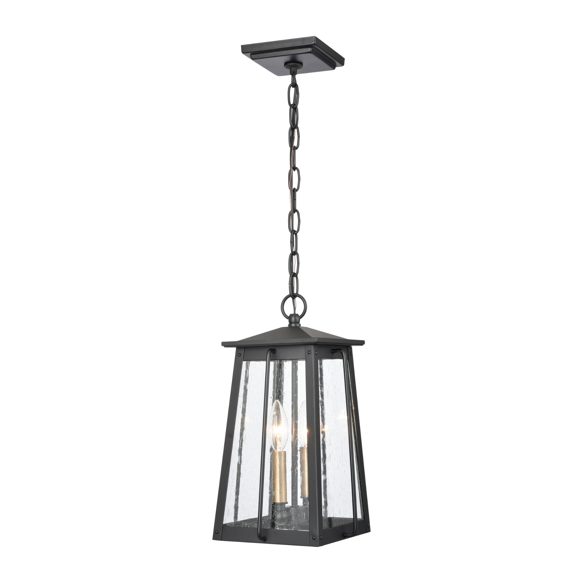 Atlas Lighting and Home Angled Cage Hanging Pendant Ceiling Light ...