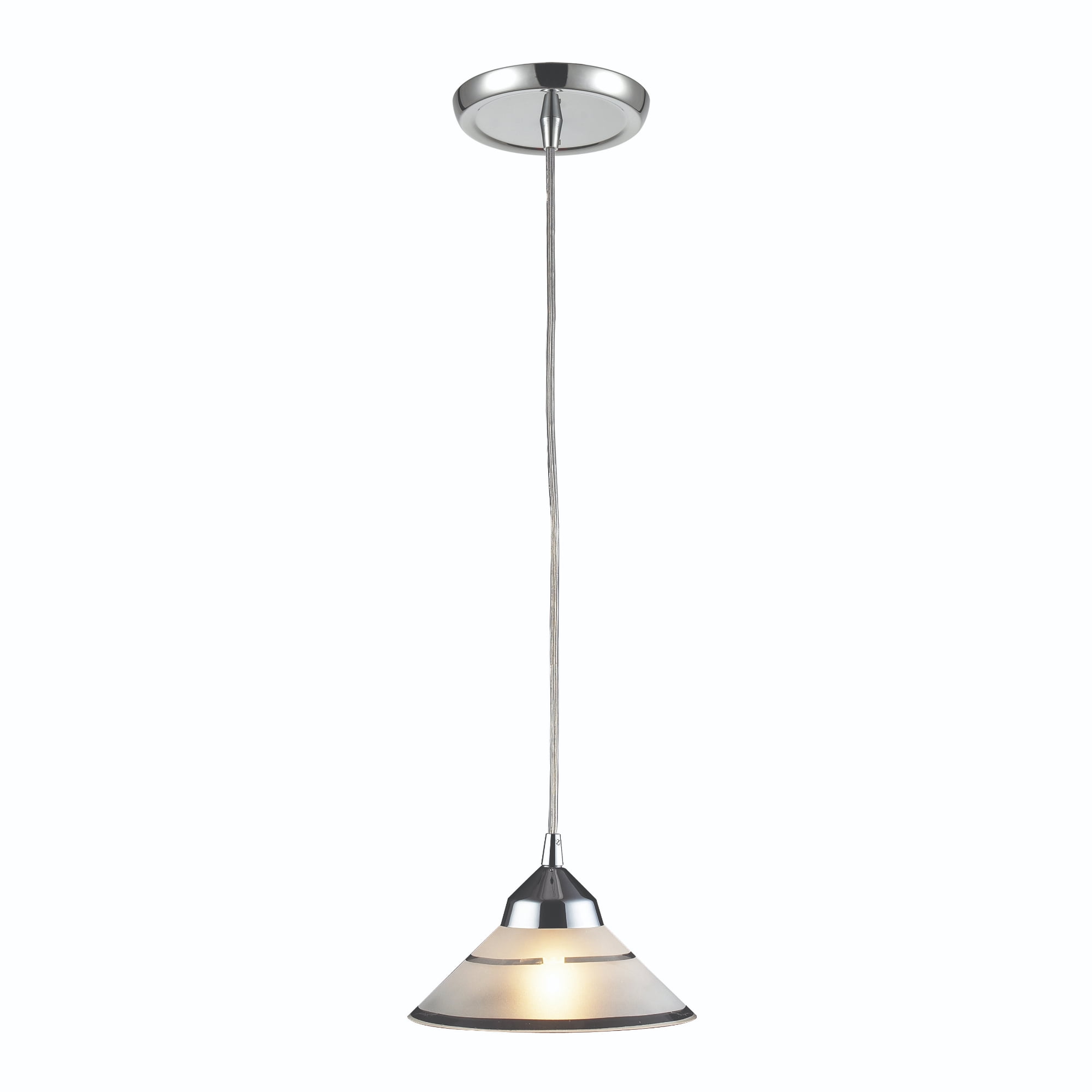 Atlas Lighting and Home Hanging Mini Ceiling Pendant Light with Glass ...