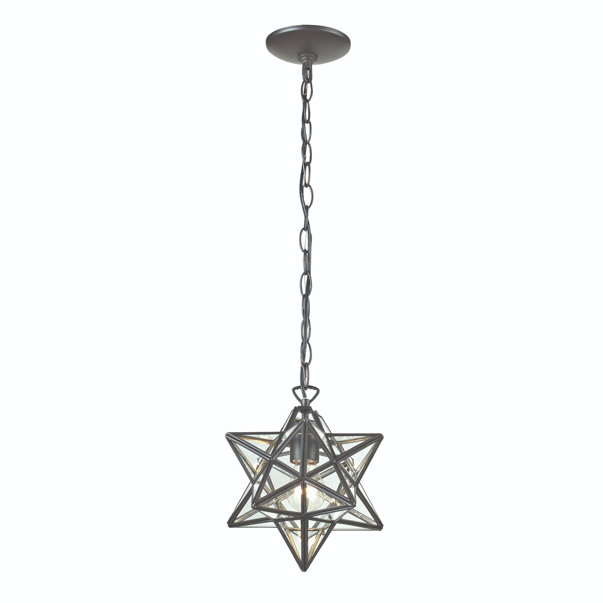 Atlas Lighting and Home Moravian Star Mini Hanging Ceiling Pendant ...