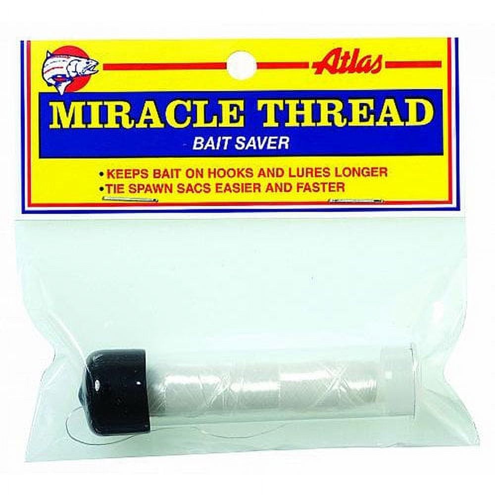 Atlas Mike's Miracle Thread with Dispenser for Securing Bait and Bait ...