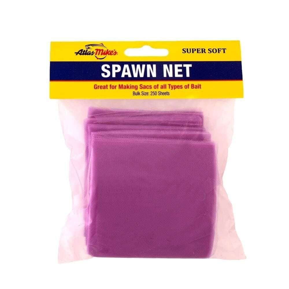 Atlas Mike's Spawn Net 3" X 3" - Ideal for Bait Sacs Salmon Eggs, Liver ...