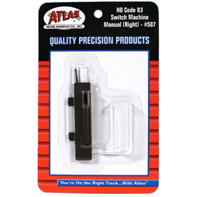 Atlas - Code 83 Switch Machine Manual Right HO - Walmart.com