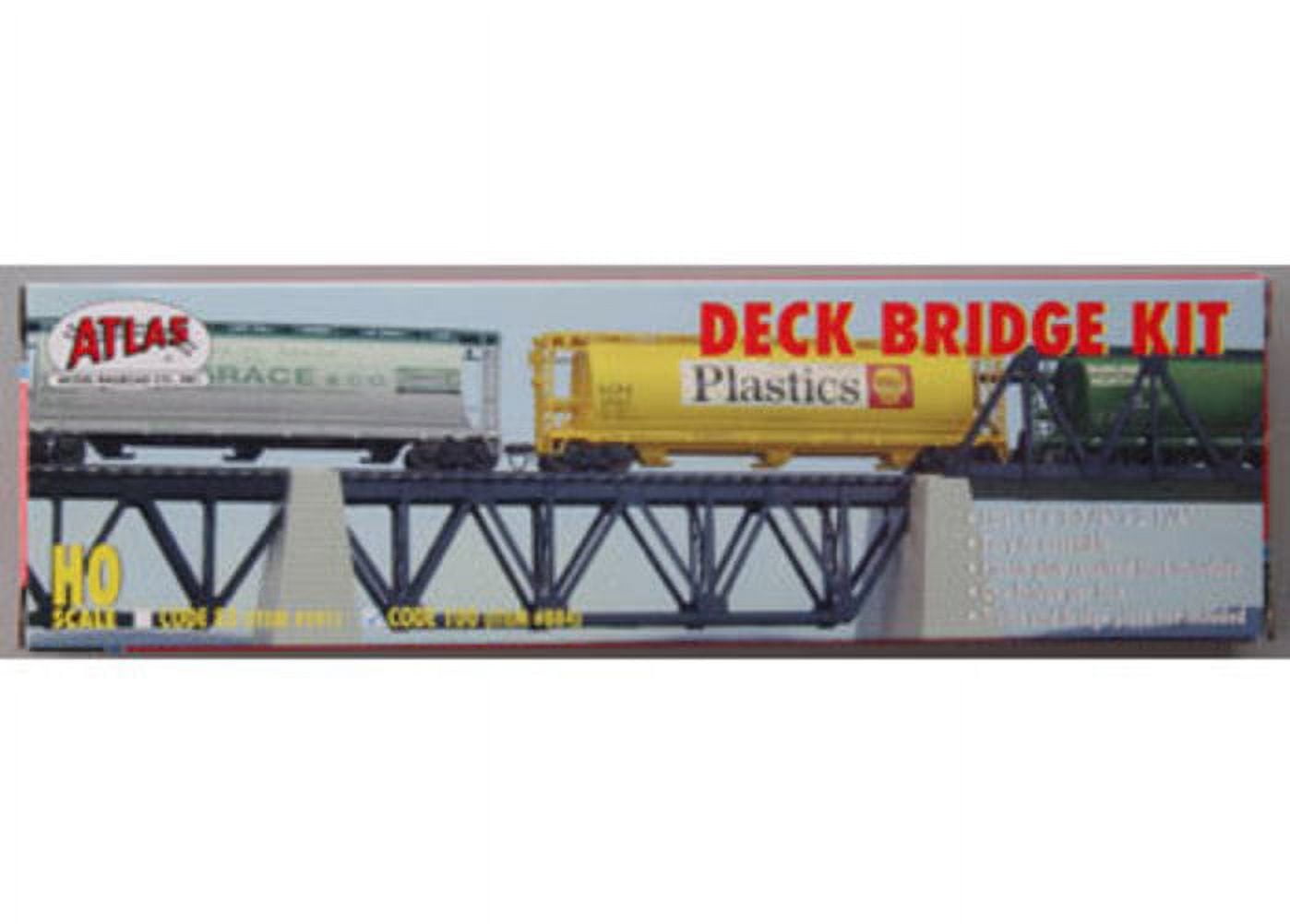Atlas Model Railroad HO Deck Truss Bridge ATL884 HO Track - Walmart.com