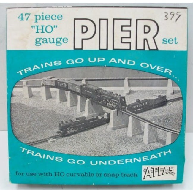 Pier Set (47Pc Set) HO Scale Atlas Trains - Walmart.com