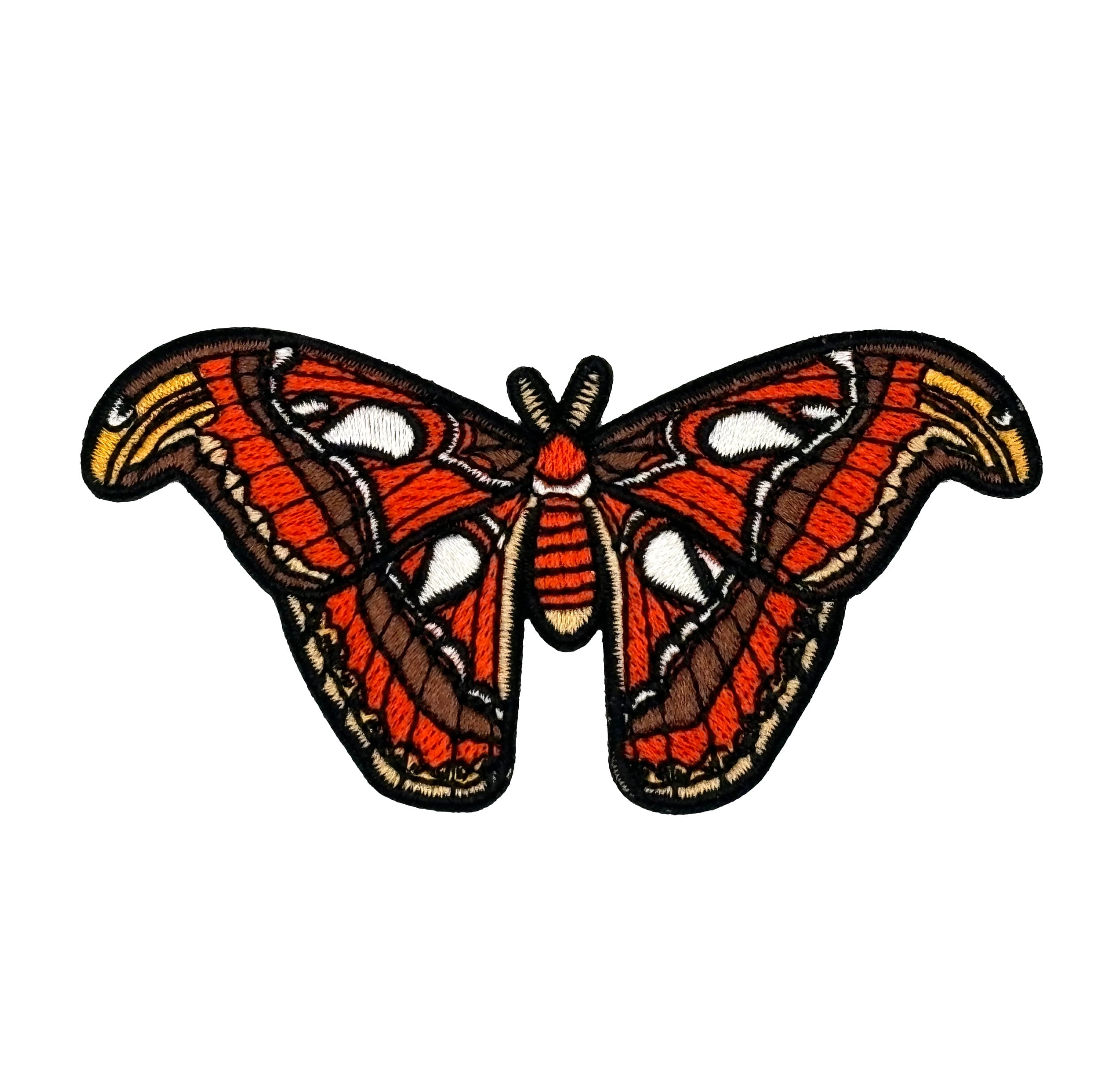 Atlas Moth Embroidered Iron-on Patch | Clayton Jewelry Labs - Walmart.com