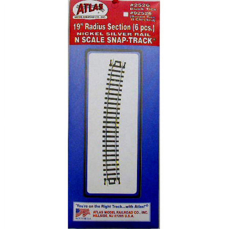 Atlas - Code 80 19" Radius (6) N - Walmart.com