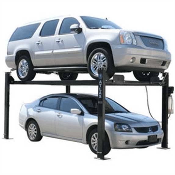 Atlas Automotive Equipment PRO8000 4-Post Vehicle Lift, 10' Minimum ...