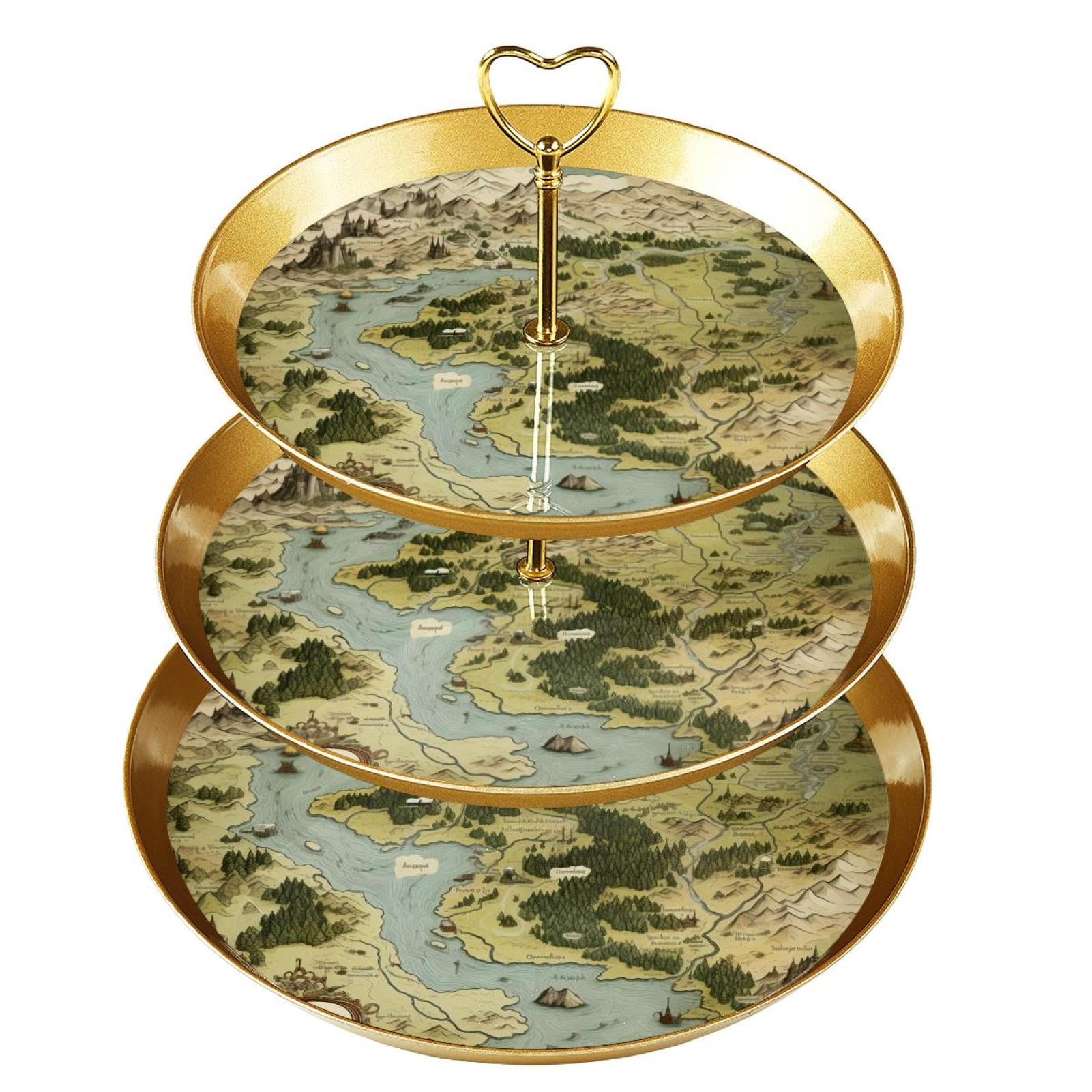 Atlas Plastic Discs Hanging Organizer for Dessert Table | Iron Pillars ...
