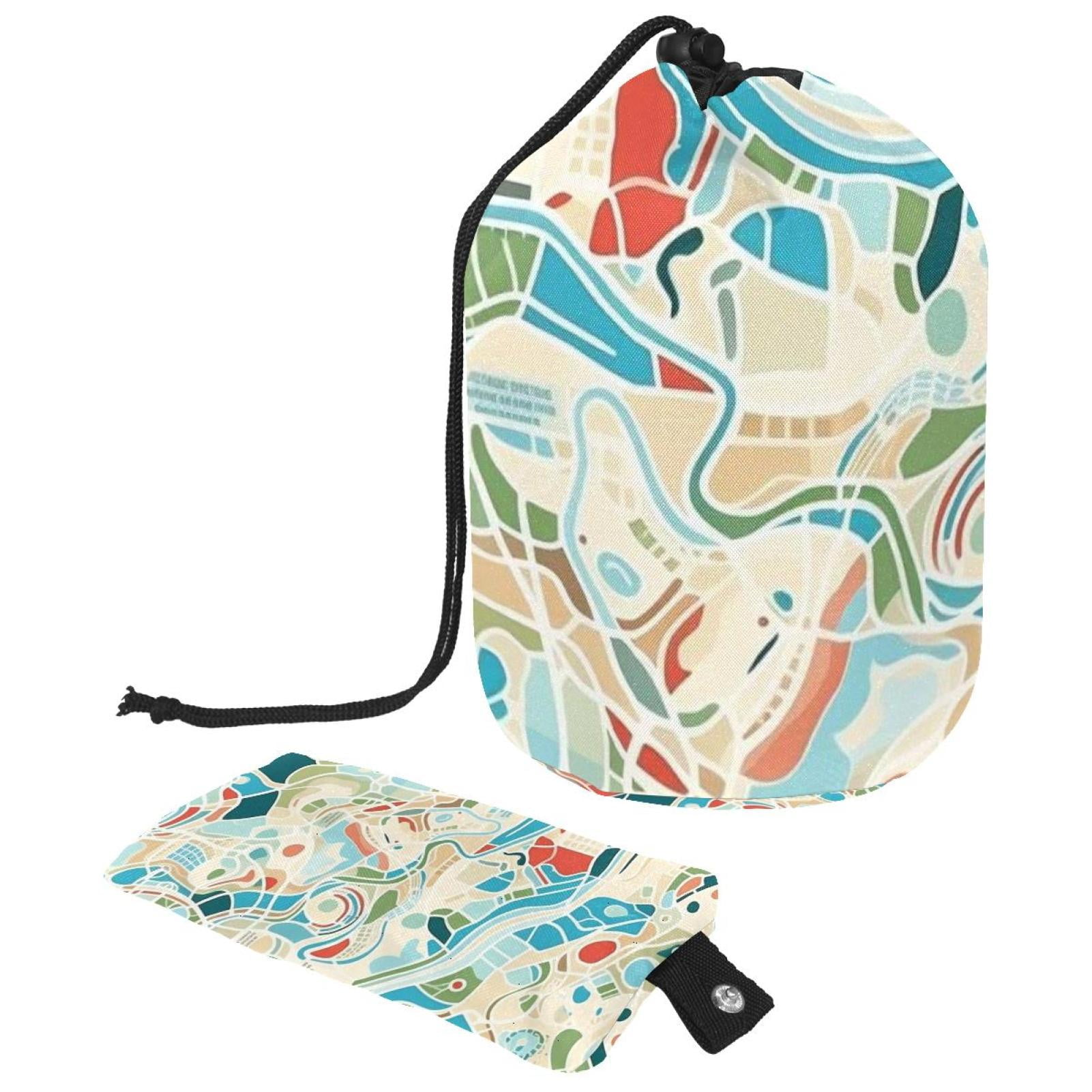 Atlas Portable Drawstring Mesh Bag Shower Bags Wash Bag Foldable Travel ...