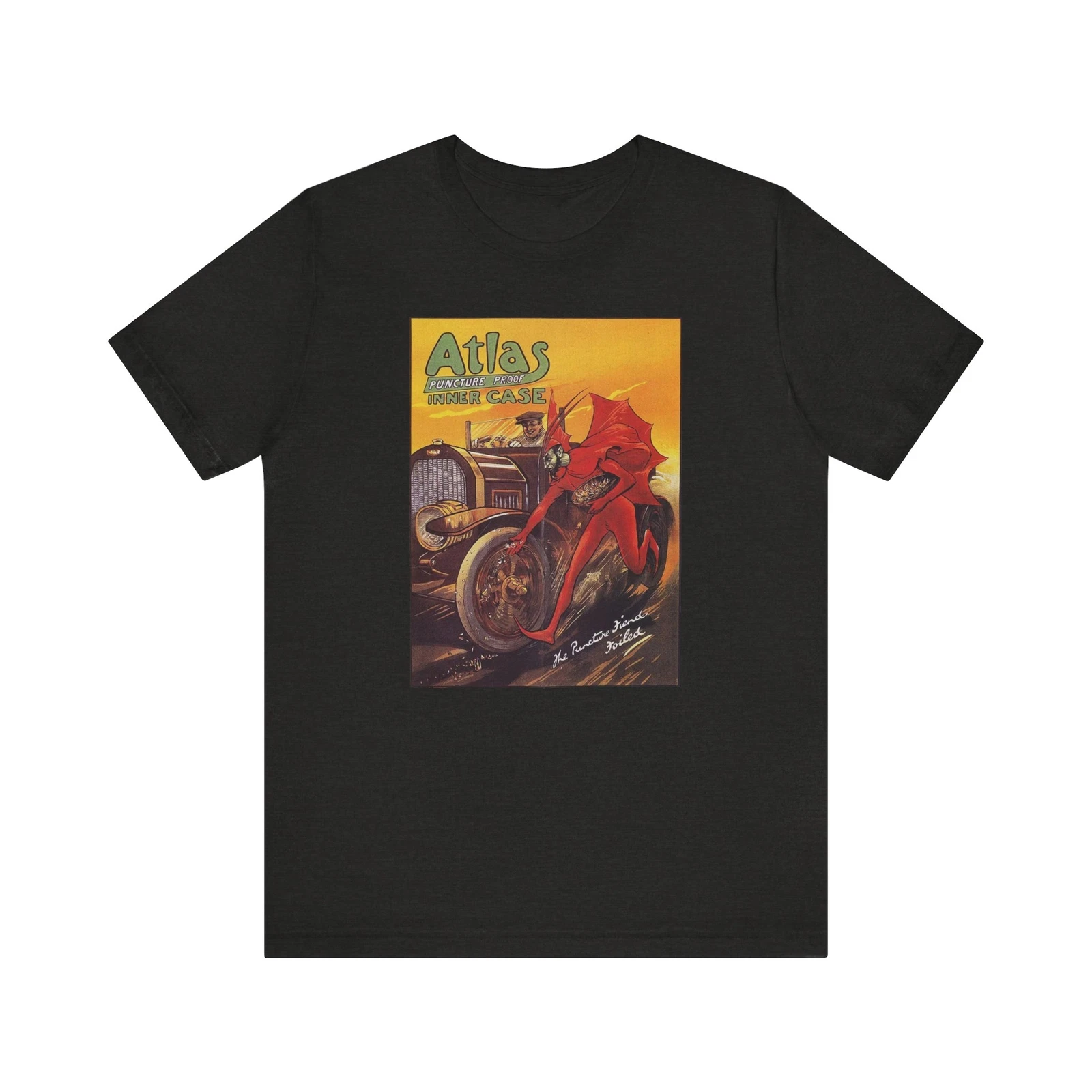 Atlas Puncture Proof Inner Tubes Vintage Advertising Retro Art Unisex T ...
