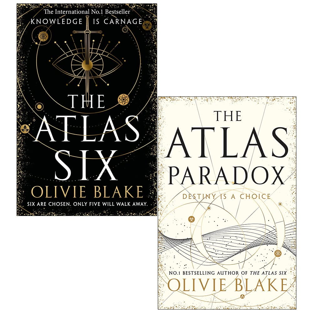 Atlas Series 2 Books Collection Set By Olivie Blake (The Atlas Six, The ...