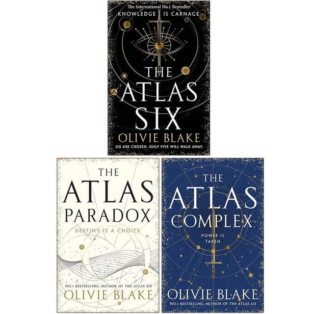 Atlas Series 3 Books Collection Set By Olivie Blake (The Atlas Six, The ...