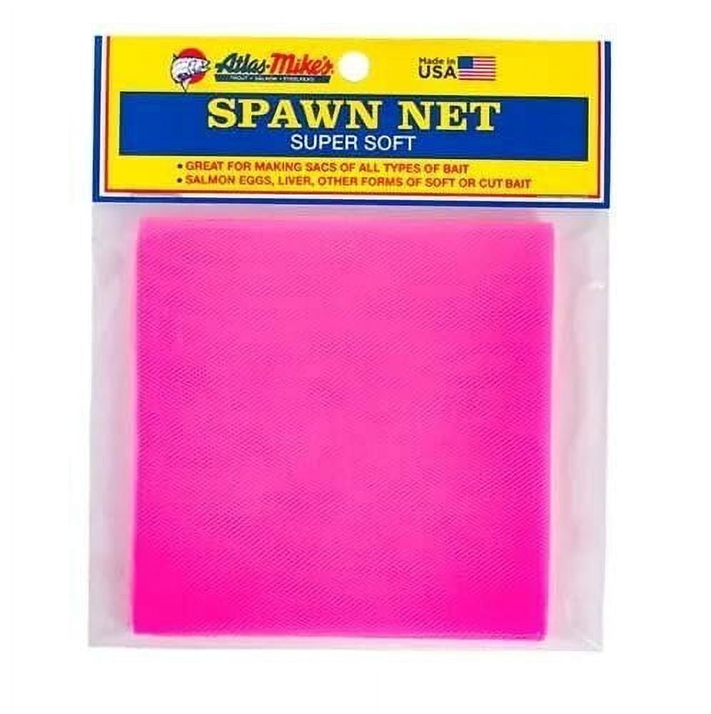 Atlas Spawn NET 3" X 3" - Ideal for Bait Sacs Salmon Eggs, Liver, Soft ...