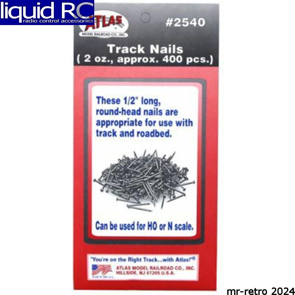 Atlas Trains 2540 Track Nails (400 Approx.) - Walmart Business Supplies