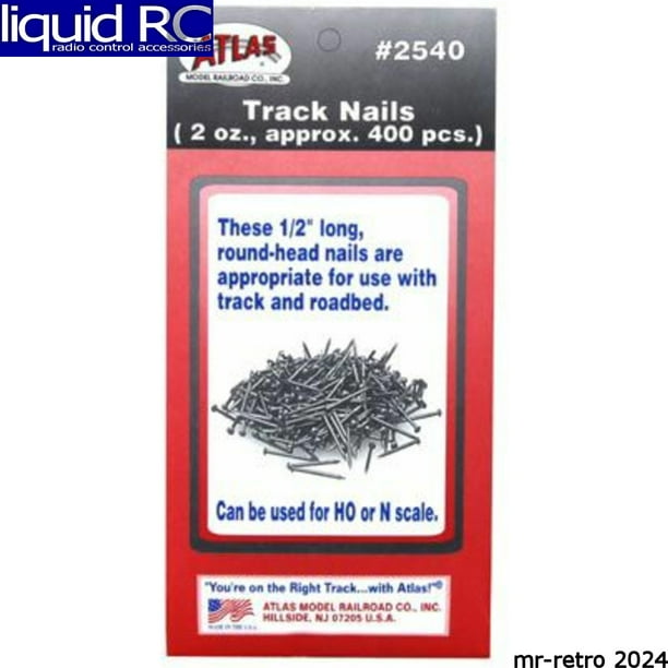 Atlas Trains 2540 Track Nails (400 Approx.) - Walmart Business Supplies