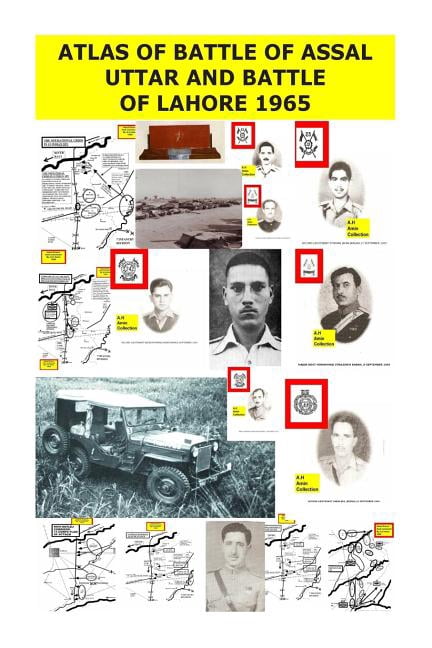 Atlas of Battles of Assal Uttar and Lahore-1965 - Walmart.com