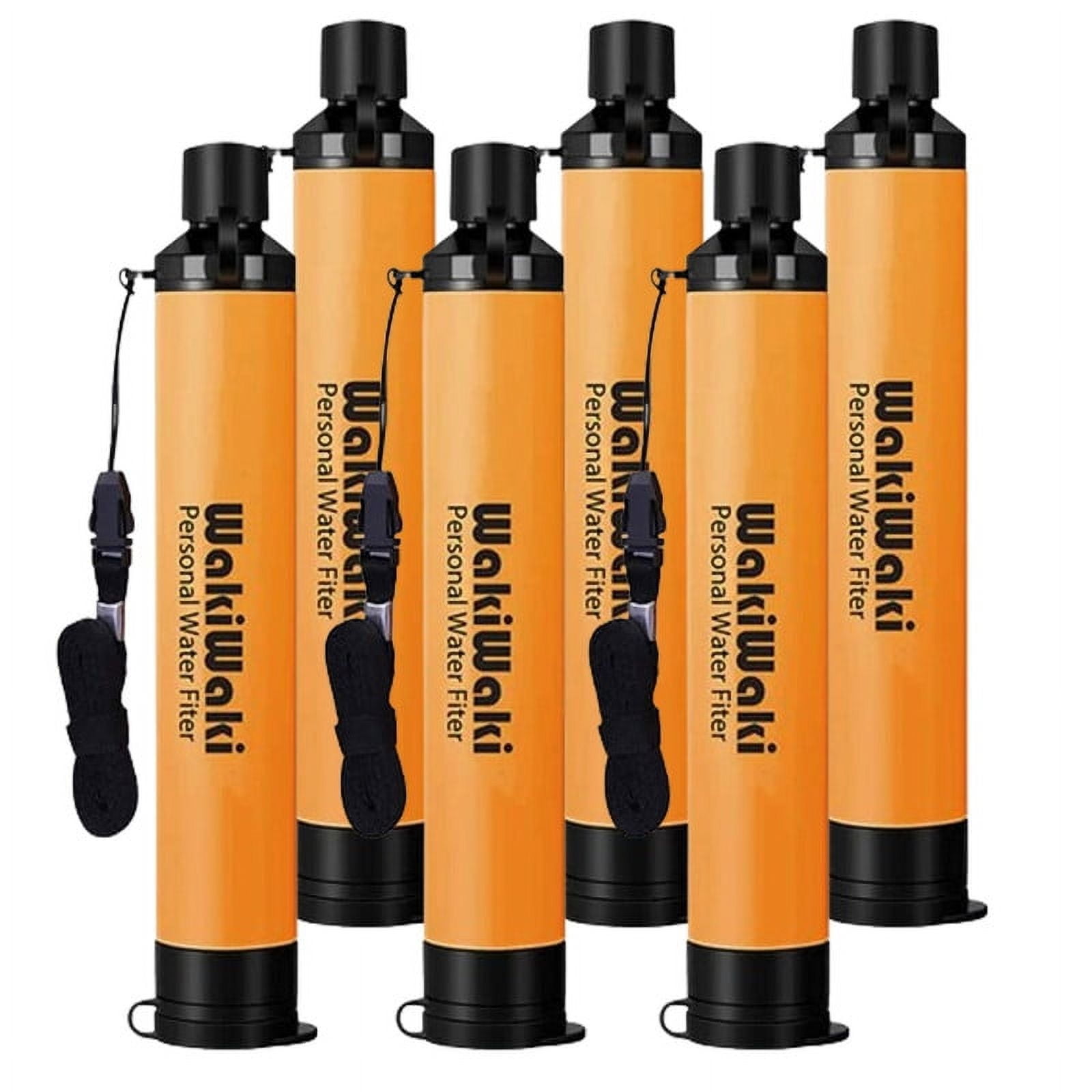 WakiWaki Portable Water Purification System, Survival Gear, Filtration ...