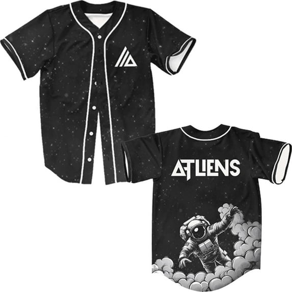 Atliens Merch Logo Baseball Jacket For Men And Women, Stylish V-neck ...