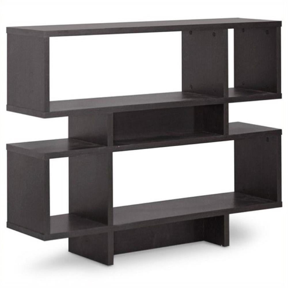 Atlin Designs 2 Shelf Bookcase in Espresso - Walmart.com