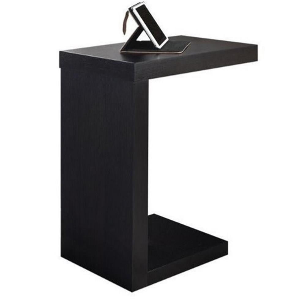 Atlin Designs Accent End Table in Cappuccino - Walmart.com