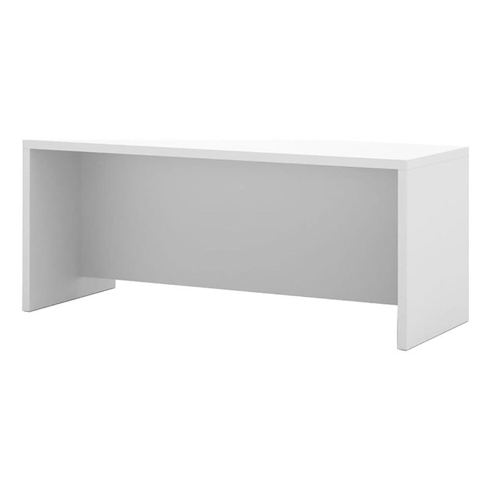 Atlin Designs Traditional Durable Wood Computer Desk in White - Walmart.com