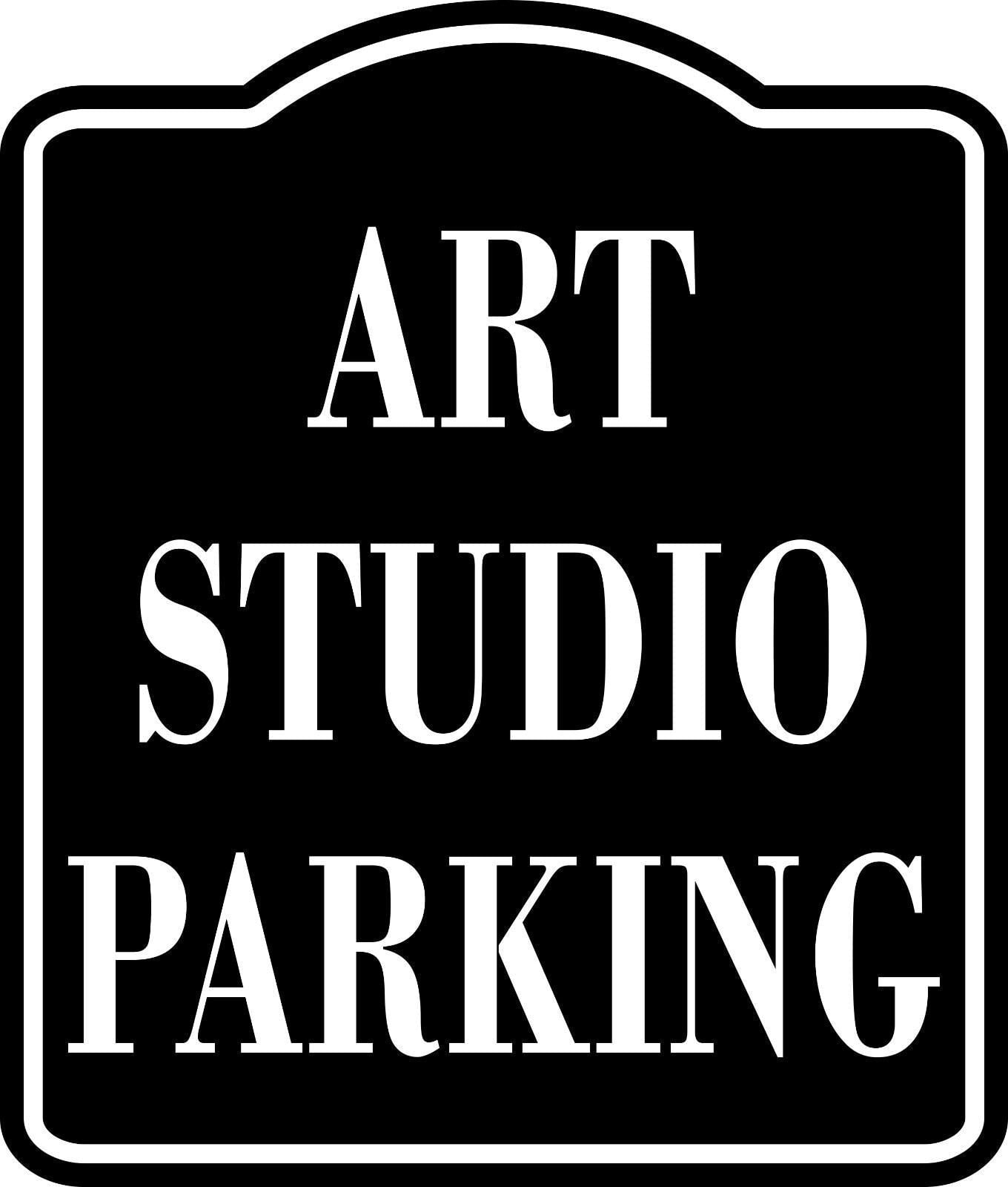 Atm Inside Left Arrow BLACK SIGN Aluminum Composite Sign, 15"x18 ...