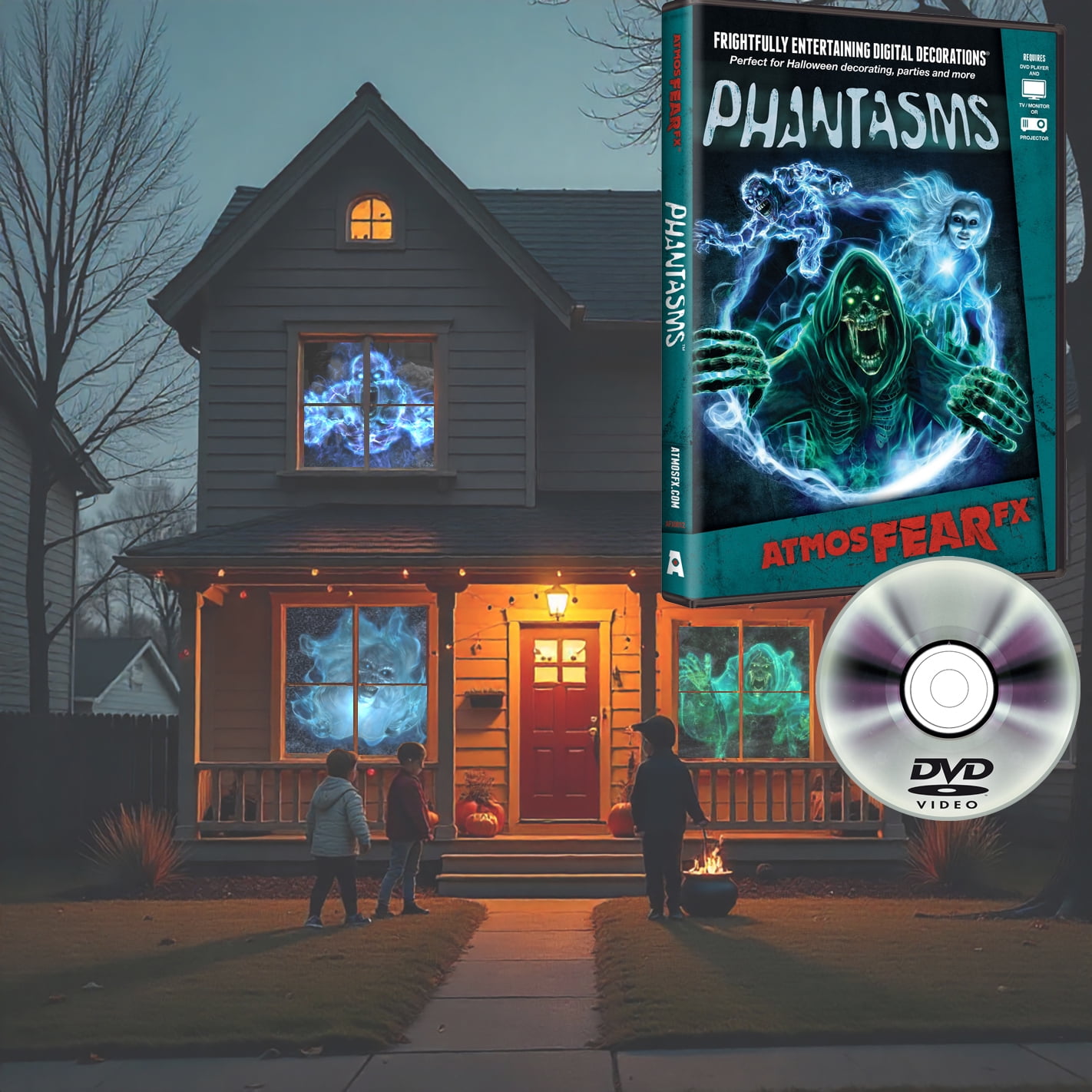 AtmosFX Halloween Digital Decoration DVD - Phantasms - Walmart.com