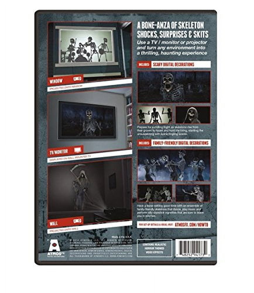 AtmosFearFX Bone Chillers Halloween DVD and Reaper Brothers High ...