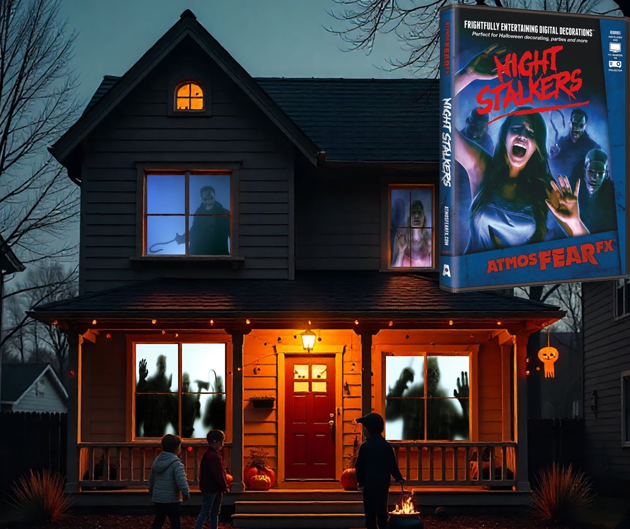 AtmosFearFX Digital Decoration Halloween DVD - Walmart.com