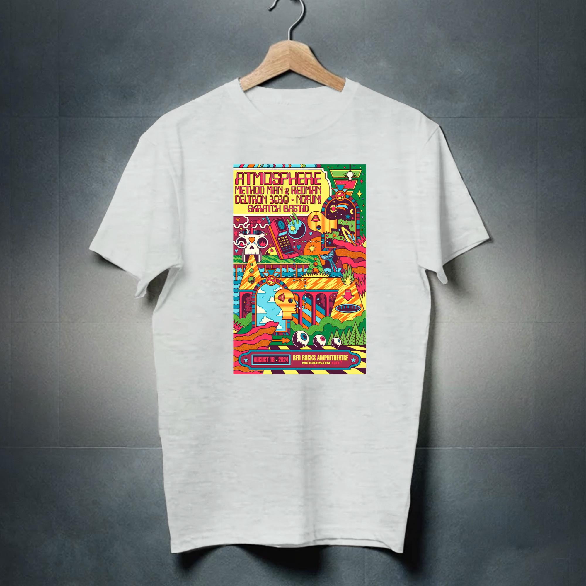 Atmosphere Aug 16th 2024 Red Rocks Amphitheatre Morrison CO Poster t ...