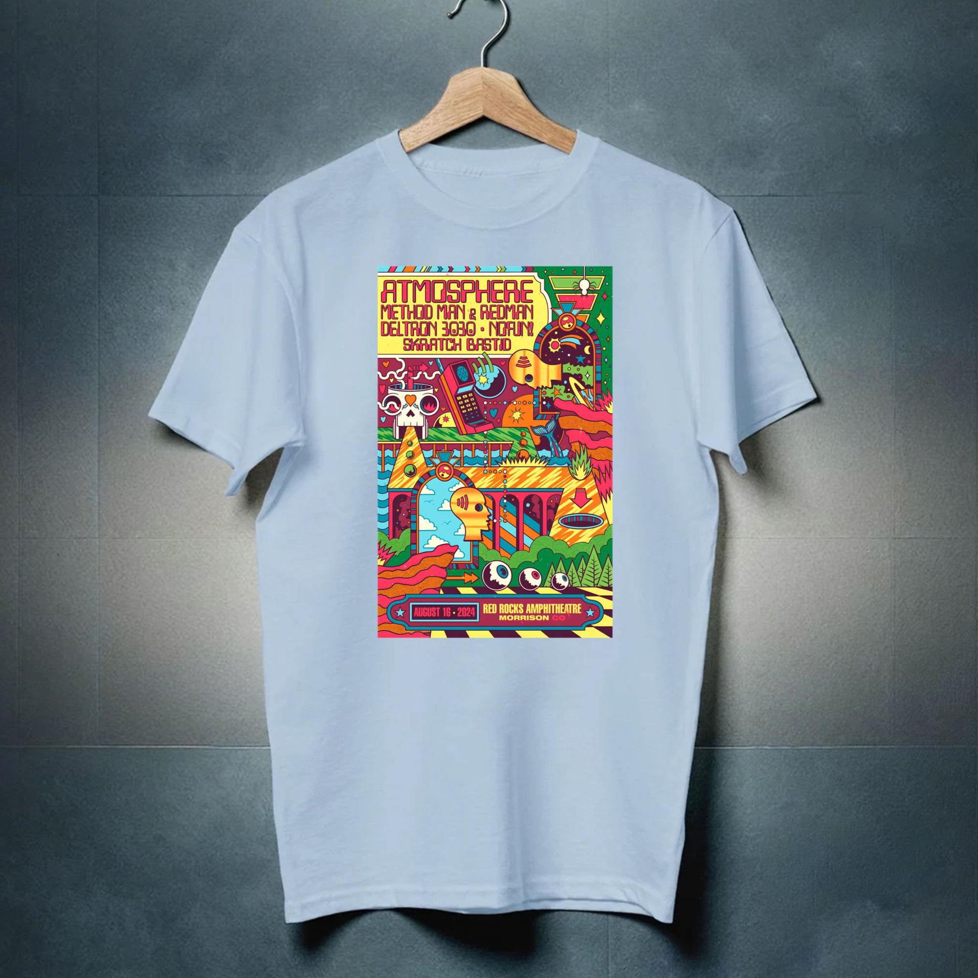 Atmosphere Aug 16th 2024 Red Rocks Amphitheatre Morrison CO Poster t ...
