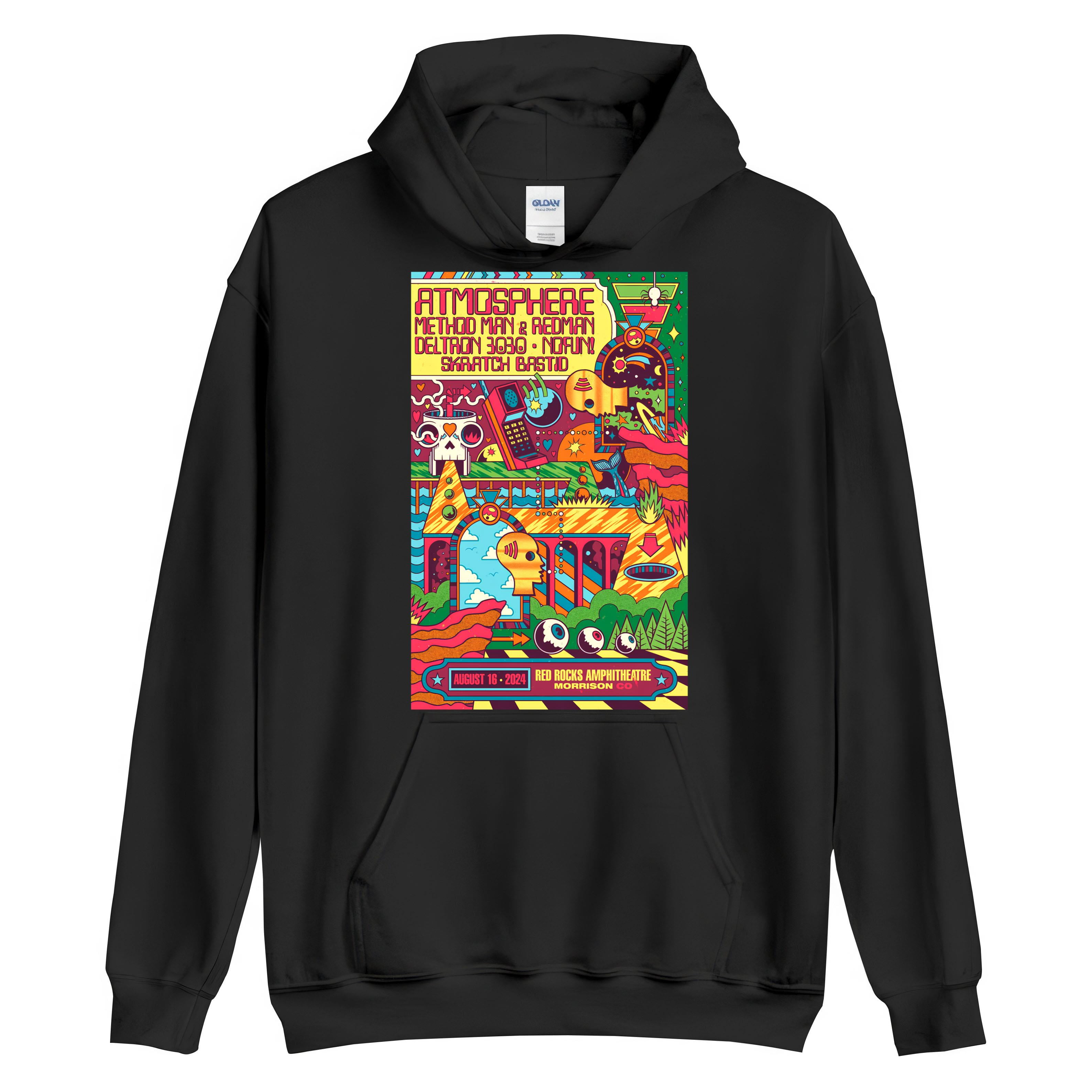 Atmosphere Aug 16th 2024 Red Rocks Amphitheatre Morrison CO Poster t ...
