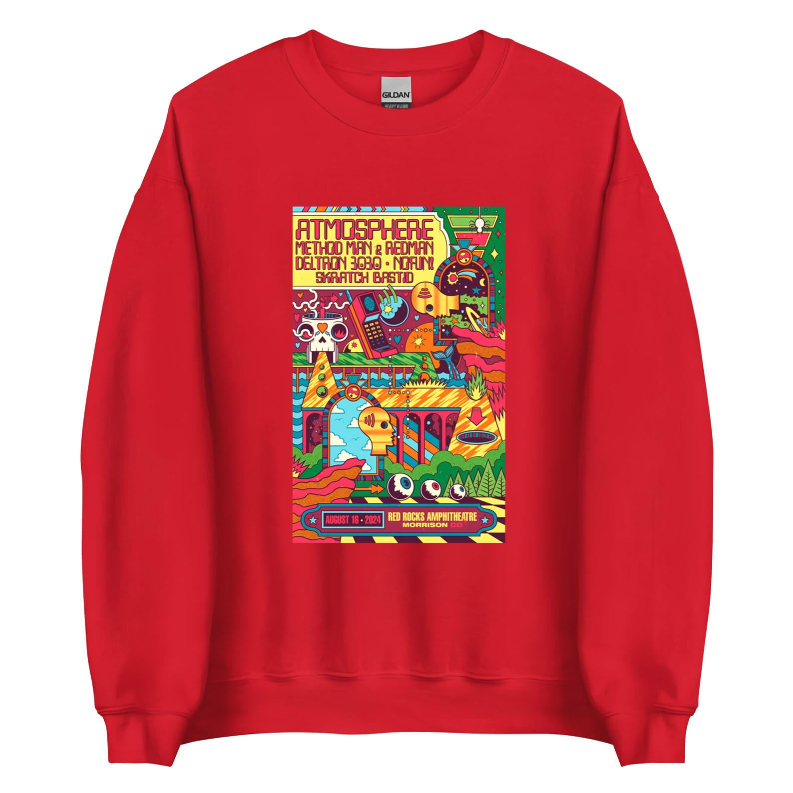 Atmosphere Aug 16th 2024 Red Rocks Amphitheatre Morrison CO Poster t ...