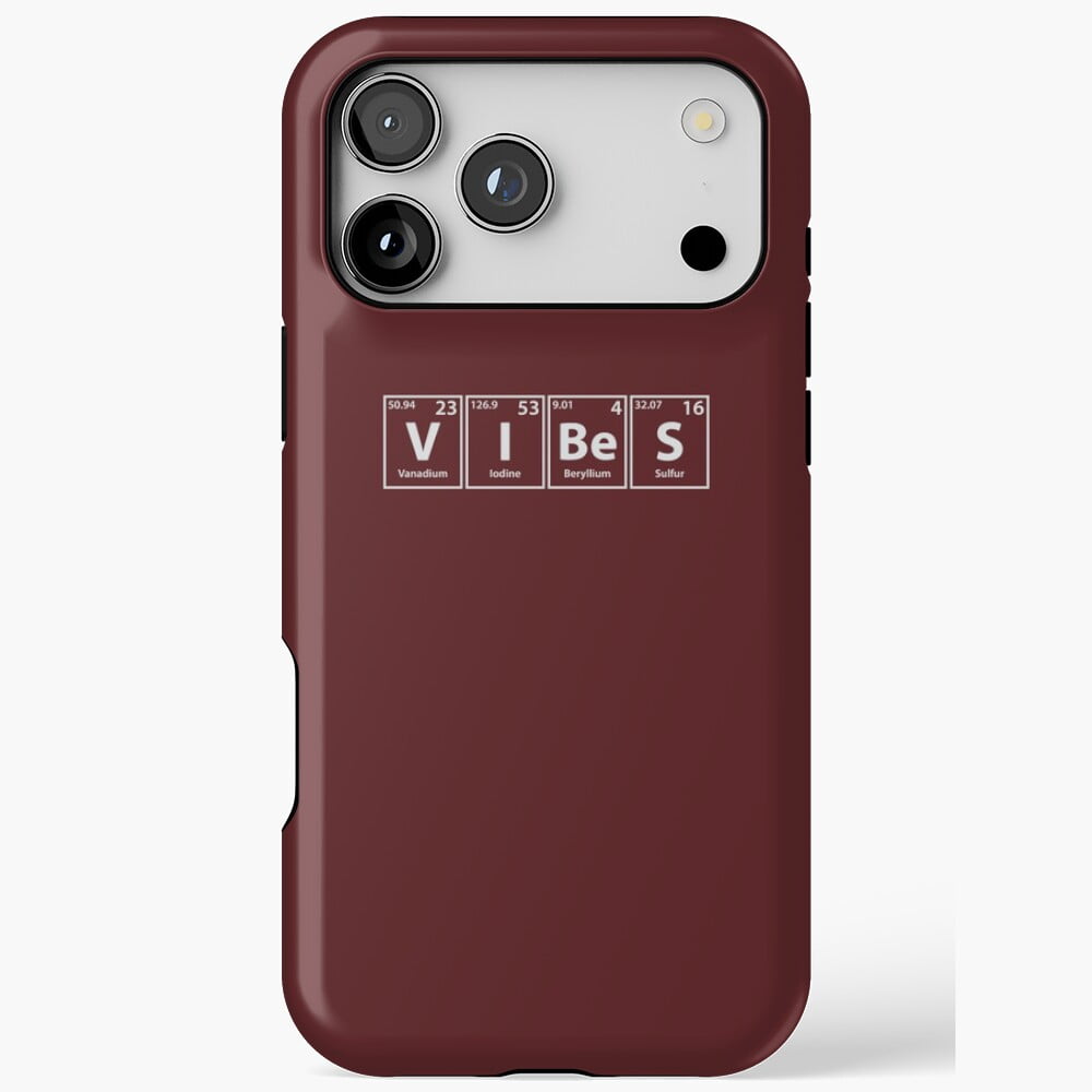 Atmosphere Elements Spelling Art iPhone Case 17 11 12 13 14 15 16 Pro ...