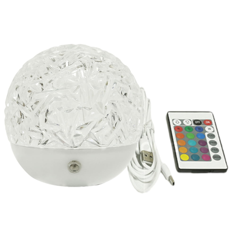 Atmospheres Light Round Shape Night Light Rechargeable Projector Lamp ...