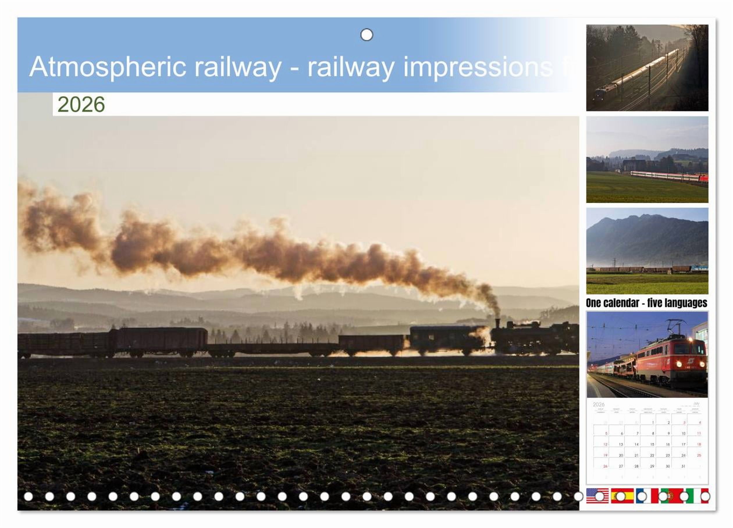Atmospheric railway - railway impressions from Austria (Monthly Wall ...