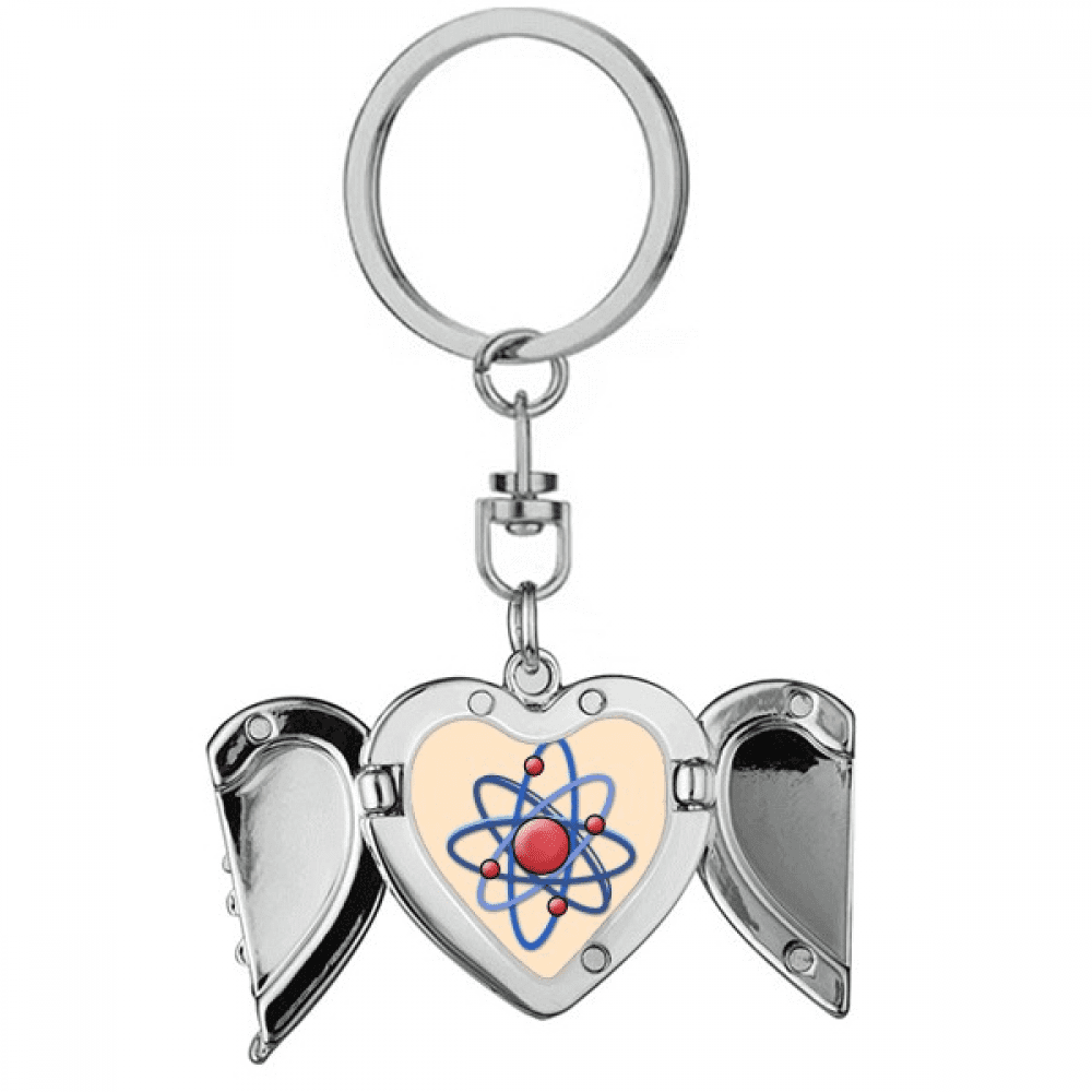 Atoc Nucleus Surround Patterns Heart Angel Wing Key Chain Holder ...