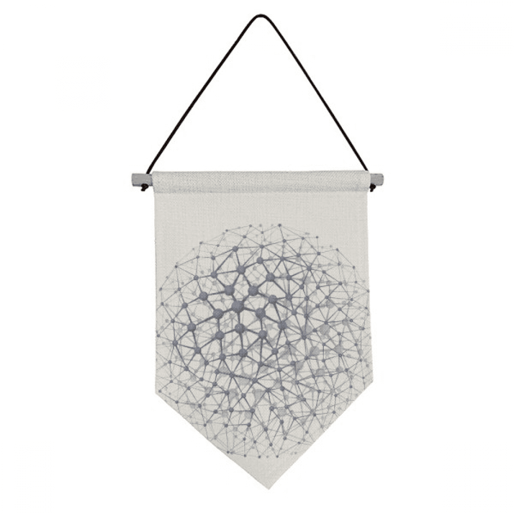 Atoc Structure Physical Illustration Canvas Flag Hanging Wall Art Decor ...