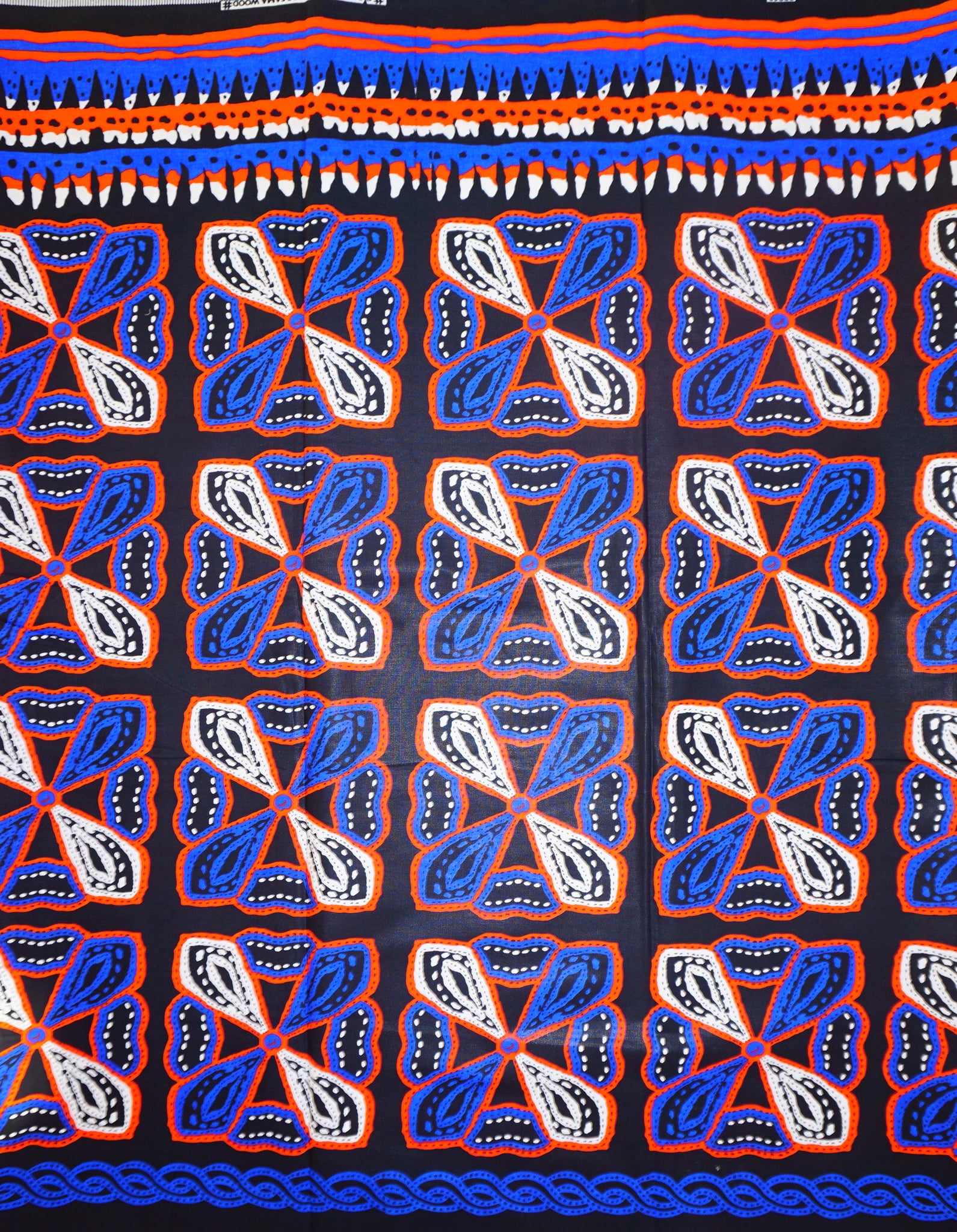 Atoghu Toghu African Fabric by The Yard, Cotton Ankara, Mud Cloth Print ...