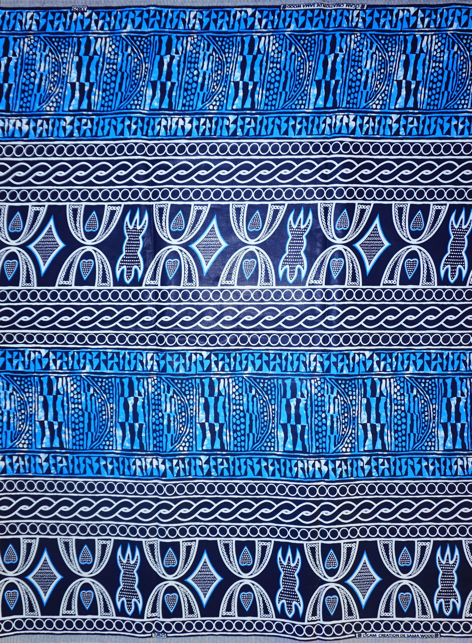 Atoghu Toghu African Fabric by The Yard, Cotton Ankara, Mud Cloth Print ...